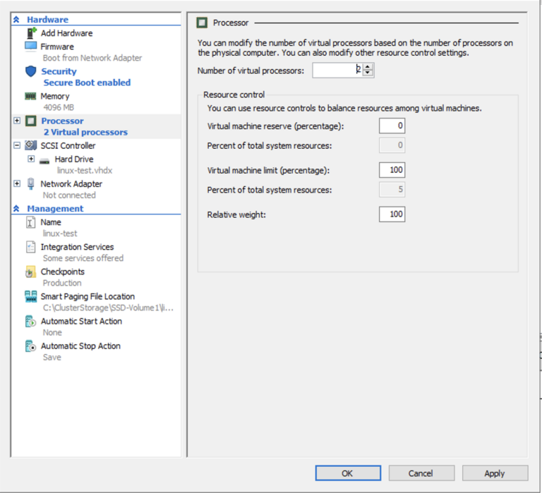Optimizing Linux virtual machine on Hyper-V - TiZu Tech