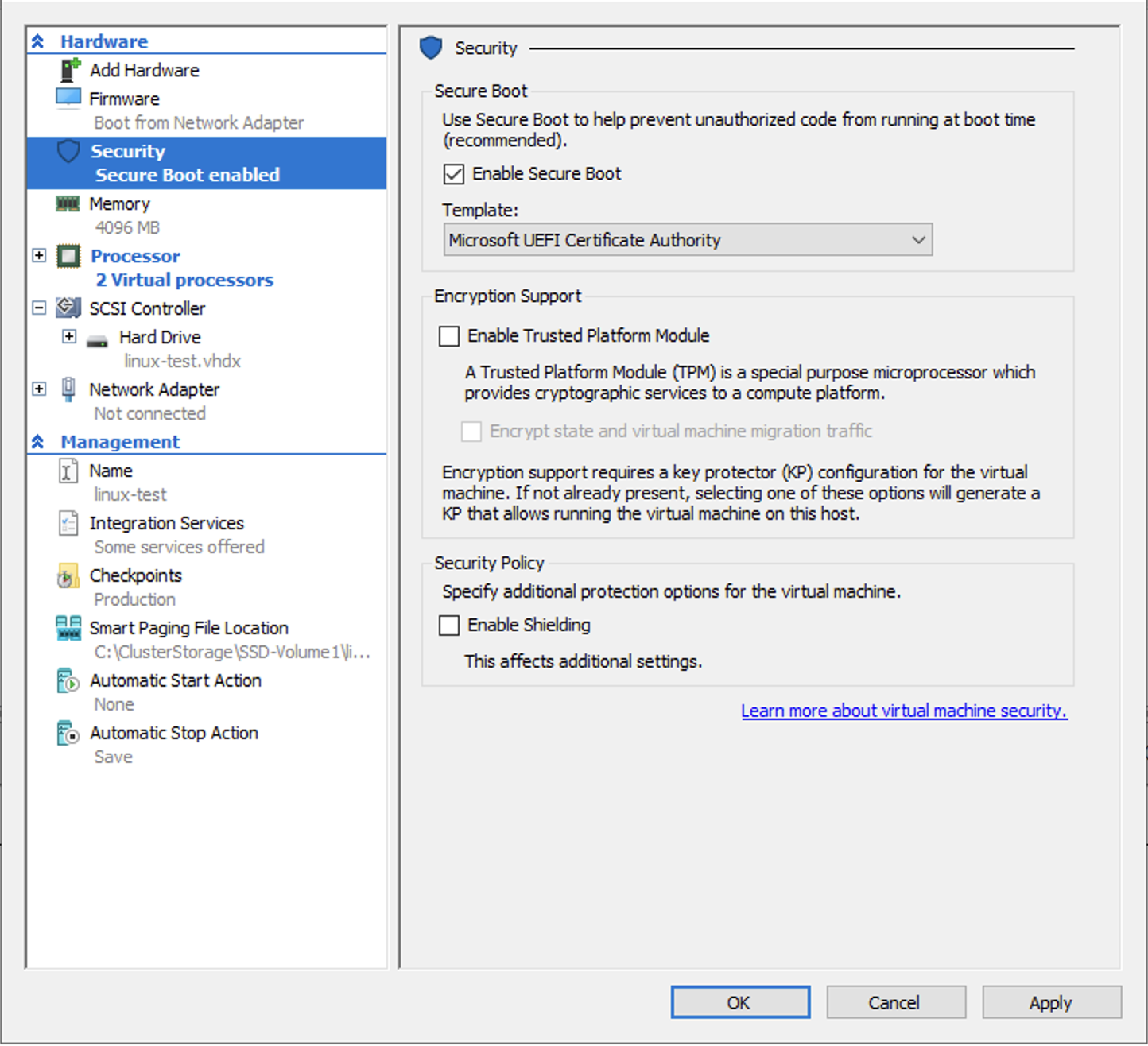 Optimizing Linux virtual machine on Hyper-V - TiZu Tech